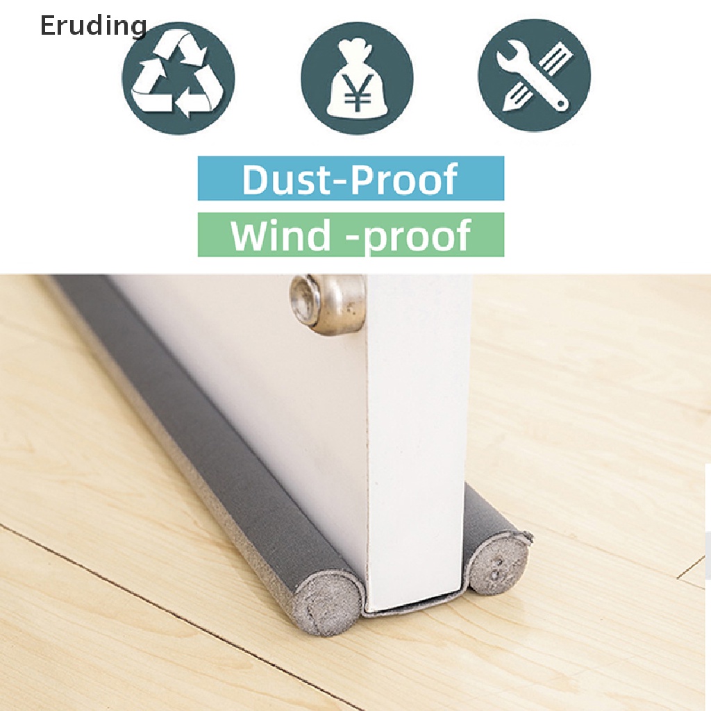 [Eruding] Flexible door bottom sealing strip sound proof noise ...