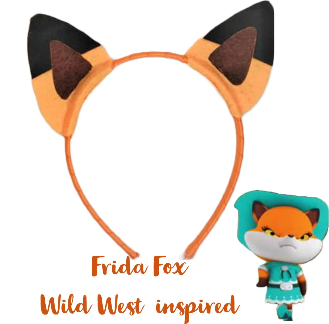 Sheriff Callie Frida Fox Wild West inspired Headband Hair Accessories ...