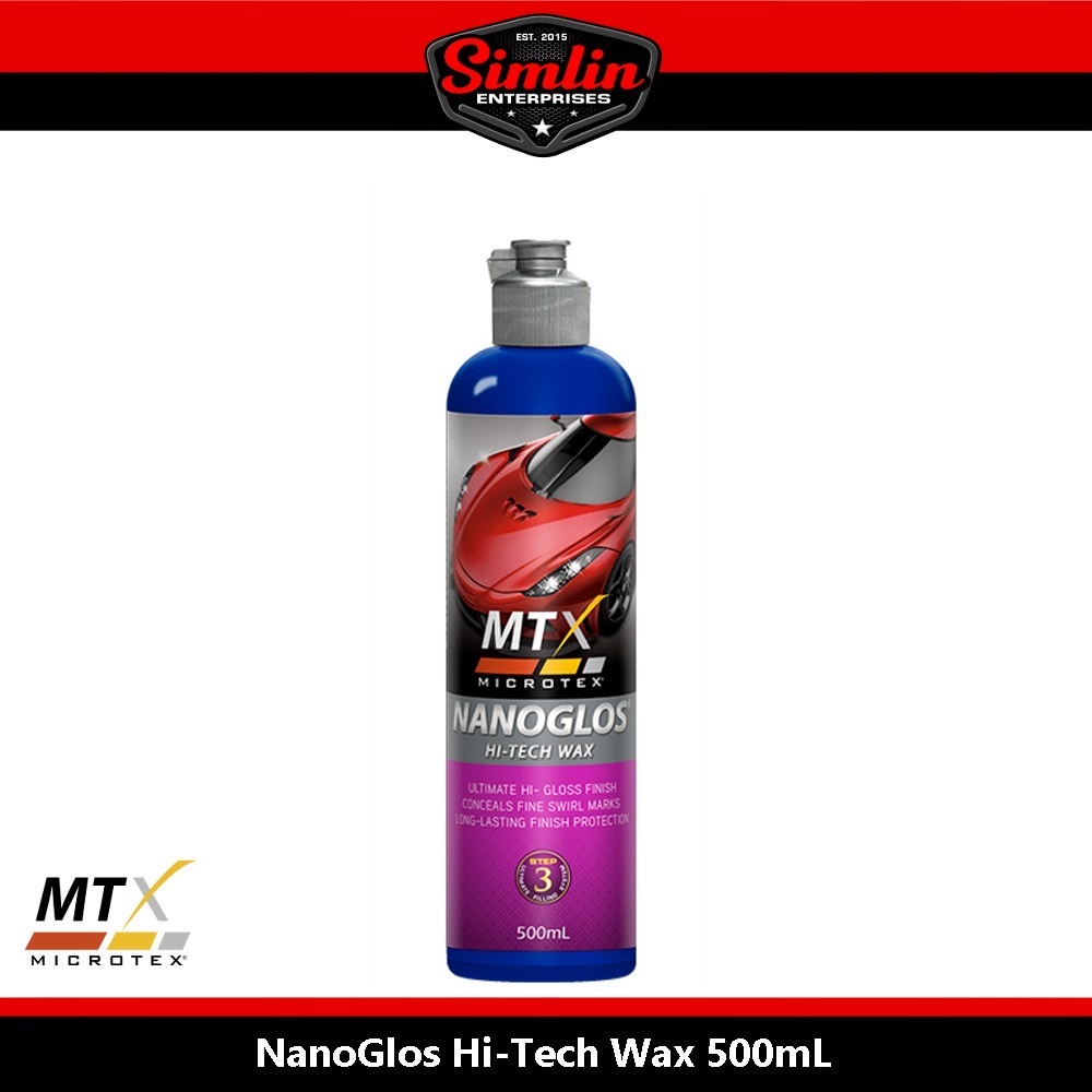 Microtex MTX NanoGLOS Hi-Tech Wax Carnauba Wax Nano Series | Lazada PH