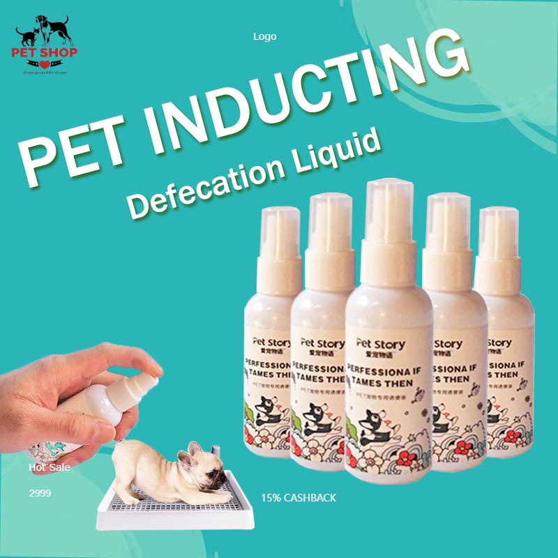 【Petcare】50ml Pet Defecation inducer Dog Pee Inducer Guided Toilet ...