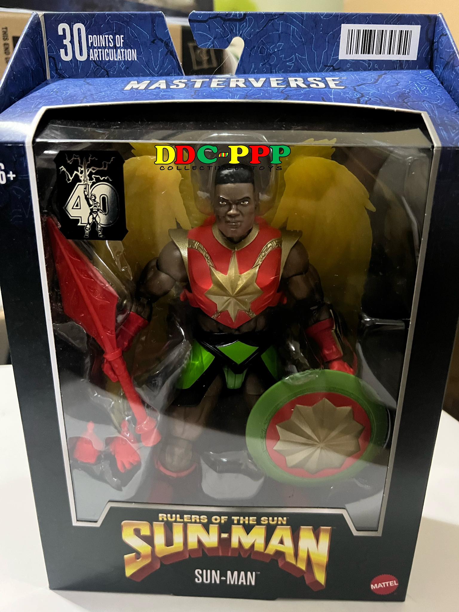 SUN-MAN - MASTERVERSE MASTERS OF THE UNIVERSE ACTION FIGURE EXCLUSIVE ...