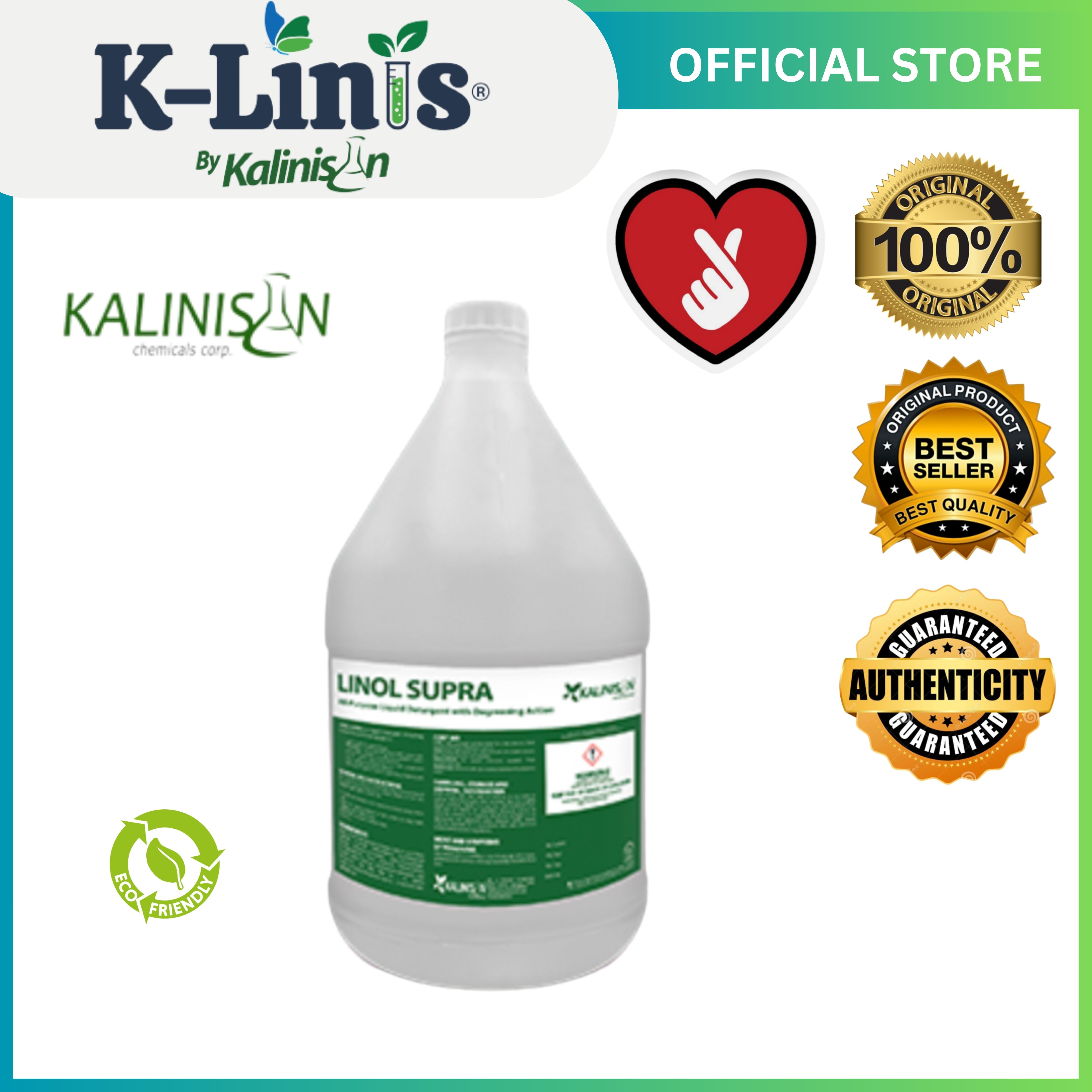 Kalinisan Linol Supra All Purpose with Degreasing Action Liquid ...