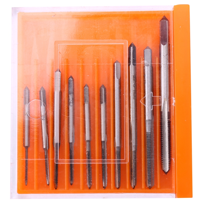 11Pcs/Lot M1 M1.2 M1.4 M1.6 M1.7 M1.8 M2 M2.5 M3 M3.5 Mini Screw Tap ...