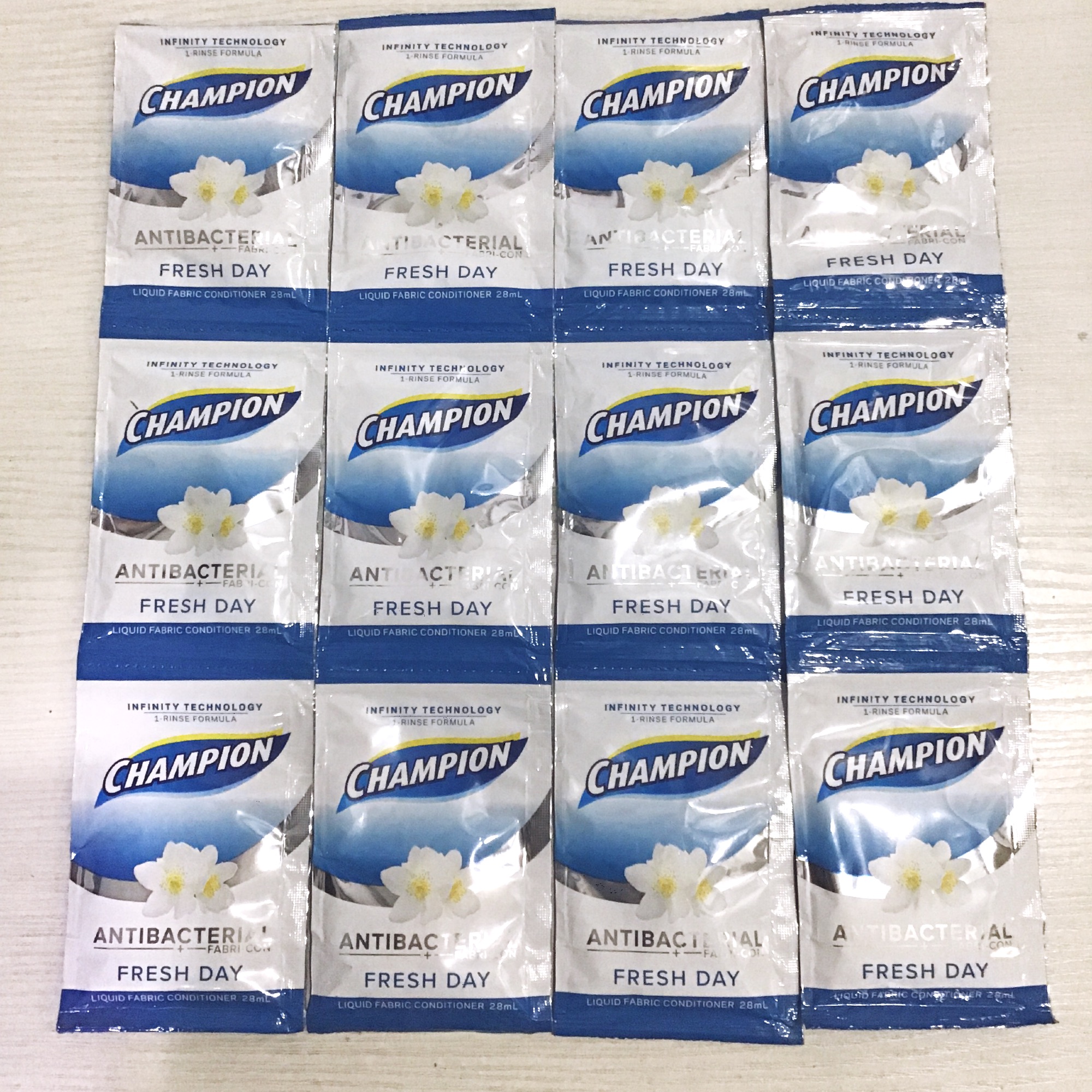 Champion 28 ml 12pcs Antibacterial Fabcon | Lazada PH