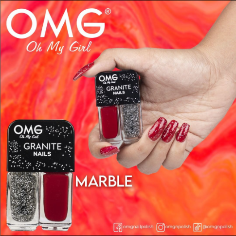 Marble OMG Granite Nail Polish by Rosy Levres | Lazada PH