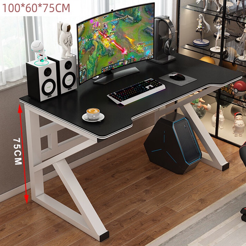 Gaming Table Heavy Duty Computer Desk Desk Home Bedroom Furniture Adult ...