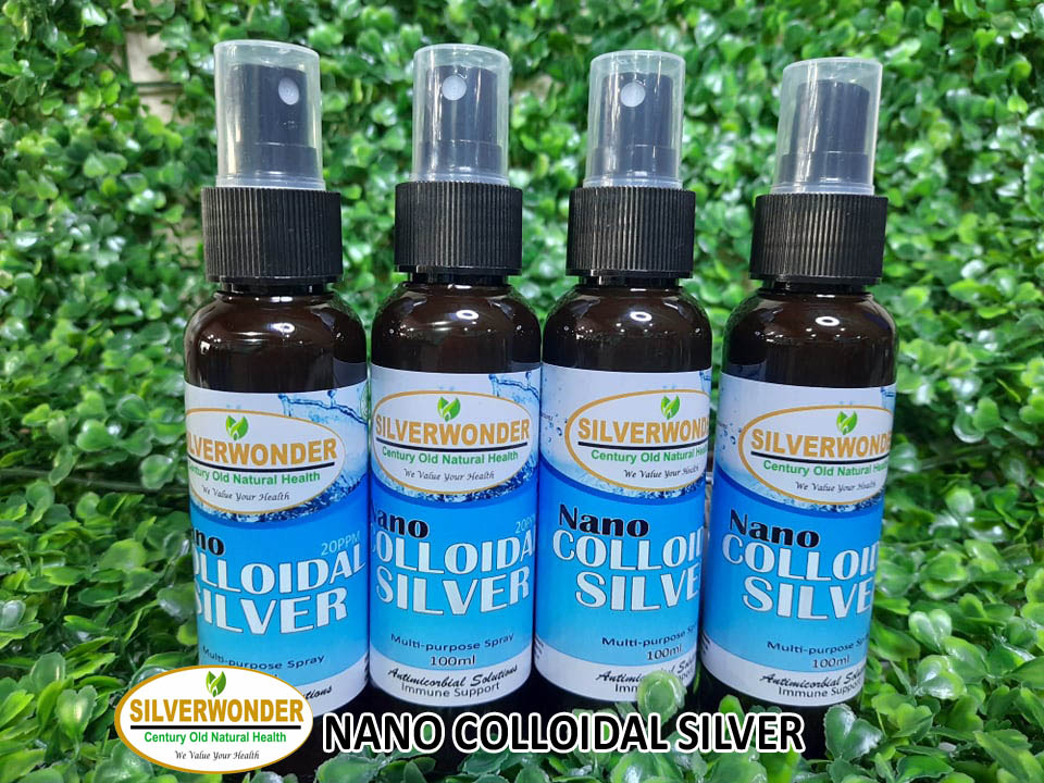 100ml Spray Silverwonder Nano Colloidal Silver 20PPM | Lazada PH