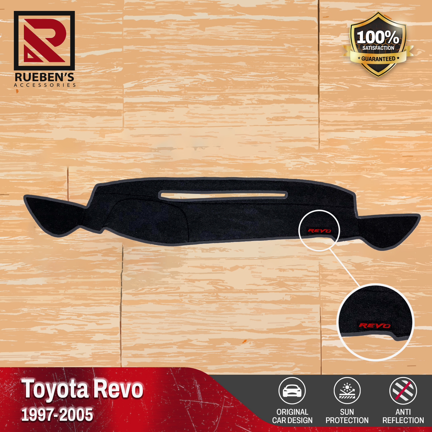 Dashboard cover for Toyota Revo 1997 1998 1999 2000 2001 2002 2003 2004 ...