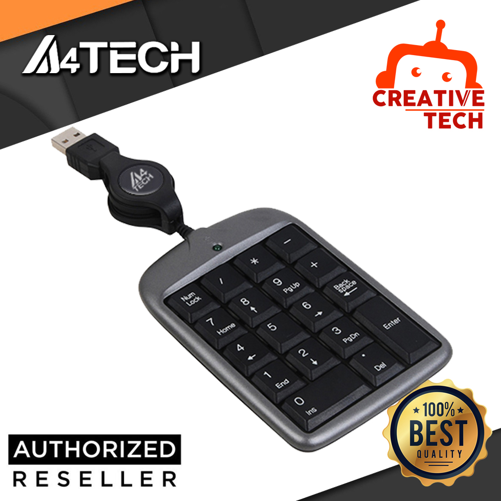 ORIGINAL A4TECH USB Mini Numeric Keypad TK-5 | Lazada PH