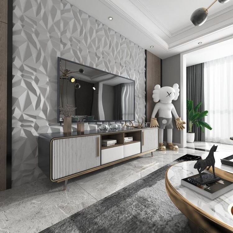 3D PVC Wall Panel High Quality Accent Wall Wall Art Wall Decor Wall ...