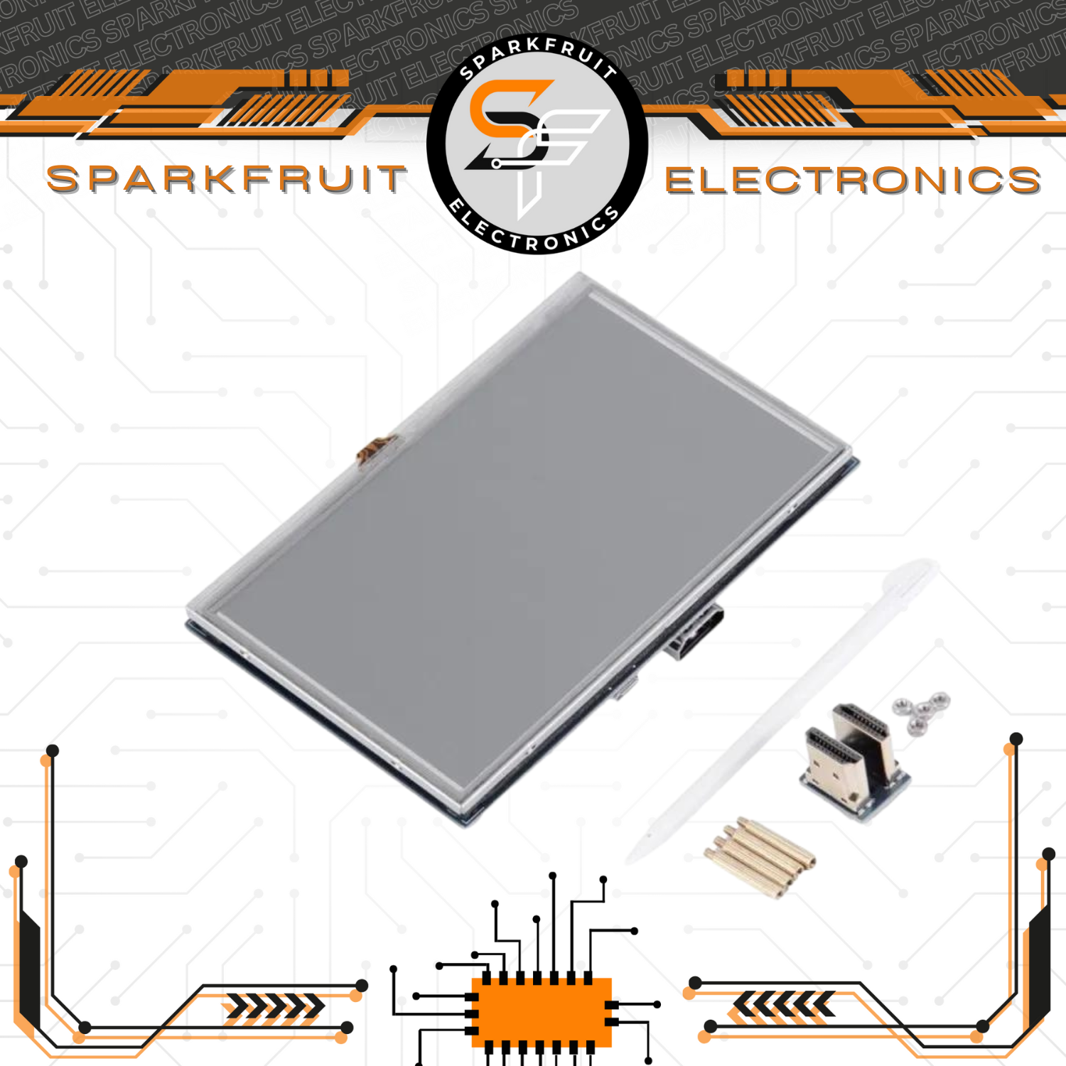 LCD 5 inch Raspberry Pi Touch Screen Display | Lazada PH