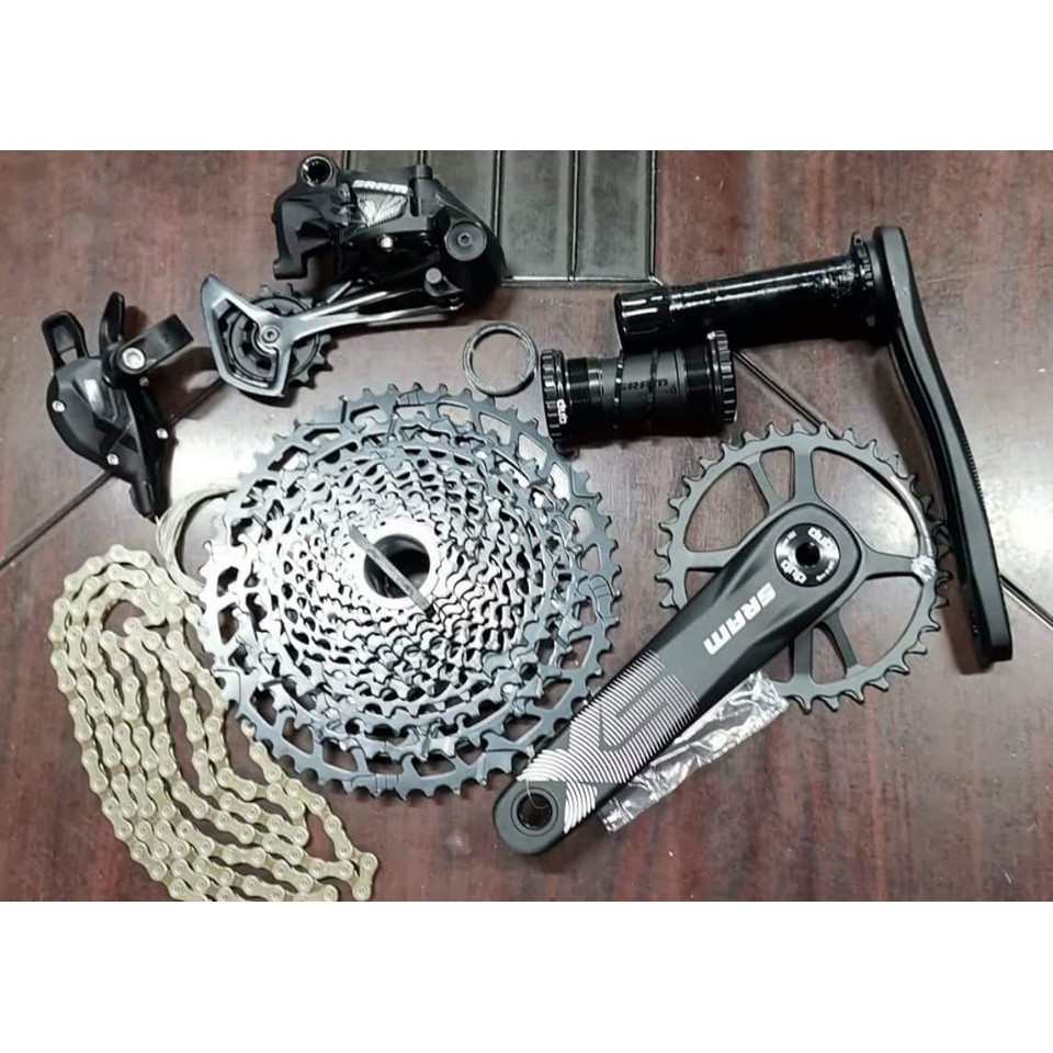 Sale *** SRAM SX EAGLE 12 SPEED GROUP SET ORIGINAL HALLOTECH WITH BB ...