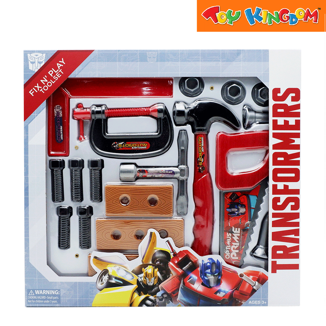 Transformers Fix 'n Play Hammer Carpenter Tools Playset | Lazada PH
