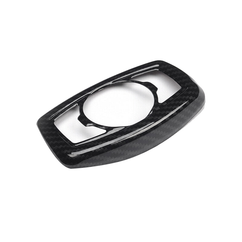 Carbon Fiber Headlight Lamp Switch Cover Trim Control Button Frame for ...