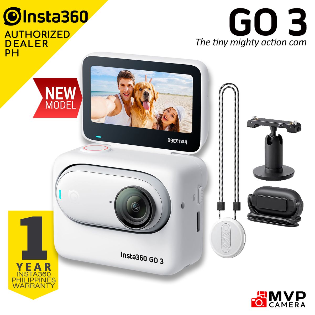 [OFFICIAL PH] INSTA360 GO 3 Tiny Mighty Action Cam 128 GB Version Insta ...
