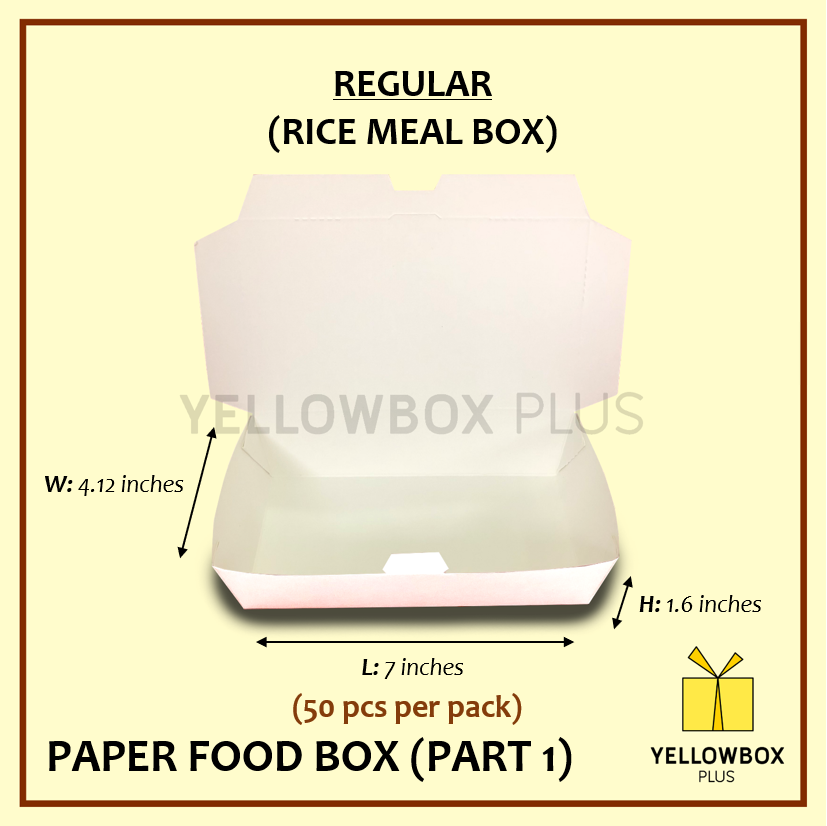 Paper Food Box Meal Box Disposable Meal Kraft Takeout Box Spaghetti ...