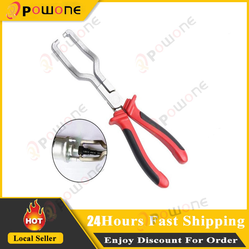 POWONE Fuel Line Clip Pipe Plier Disconnect Removal Tool Car Hose Clamp ...