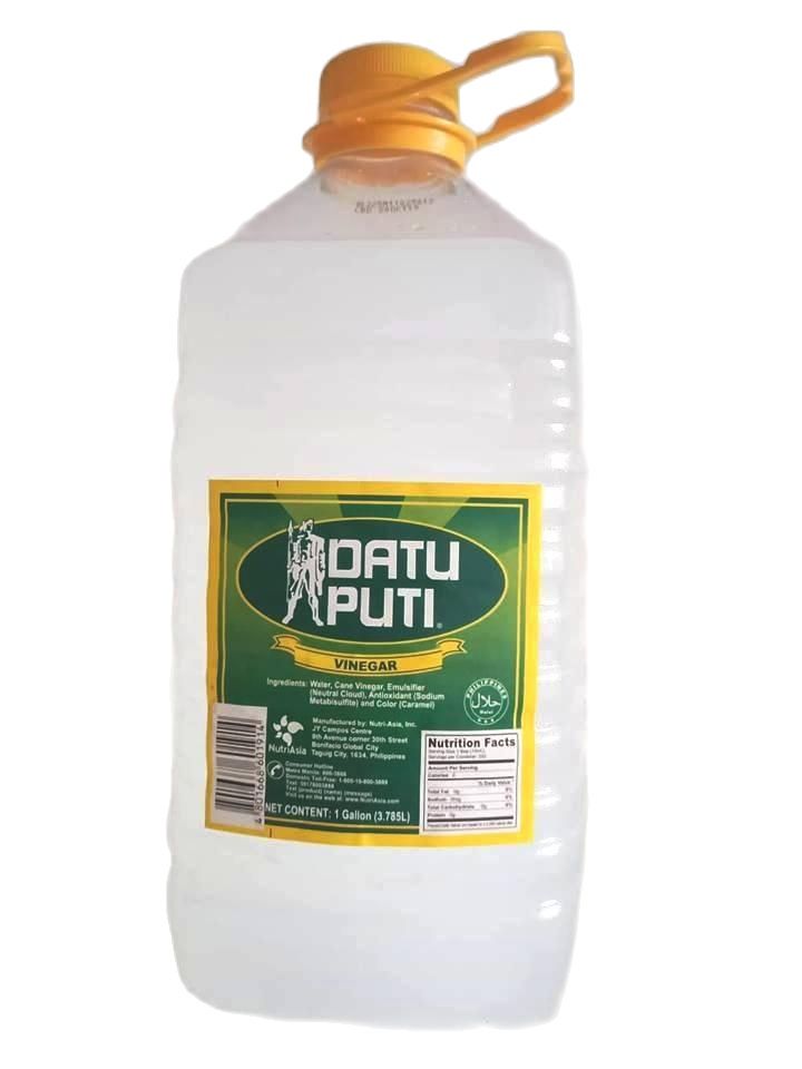 Datu Puti Vinegar (1 container x 1 Galon / 3.785 Liters) | Lazada PH