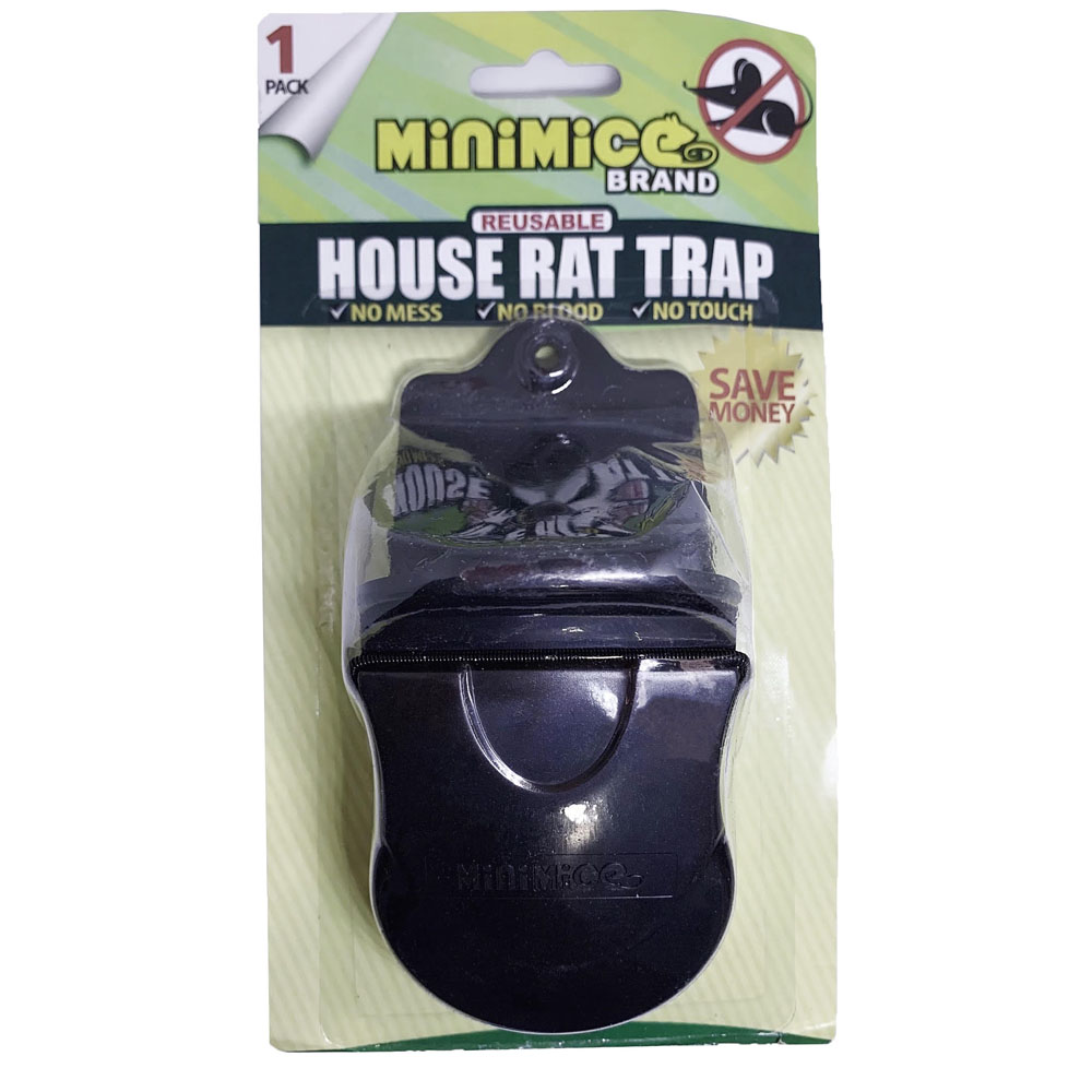 【Hodeso】Mouse Trap / Mice Bait Trap / Reusable Sure Catch No Blood Rat ...