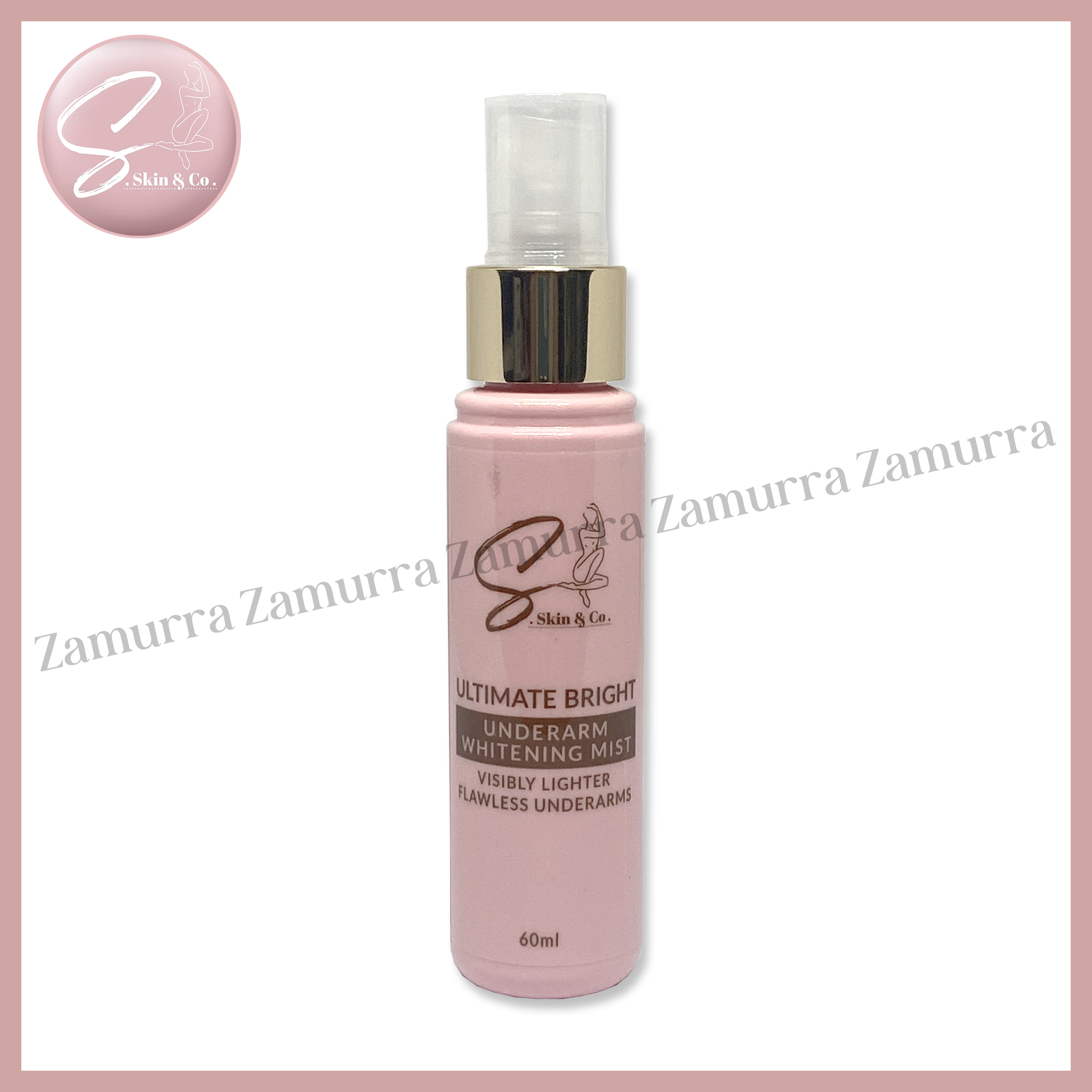 Underarm Whitening Mist Spray Deodorant 60ml for Men and Women by ...