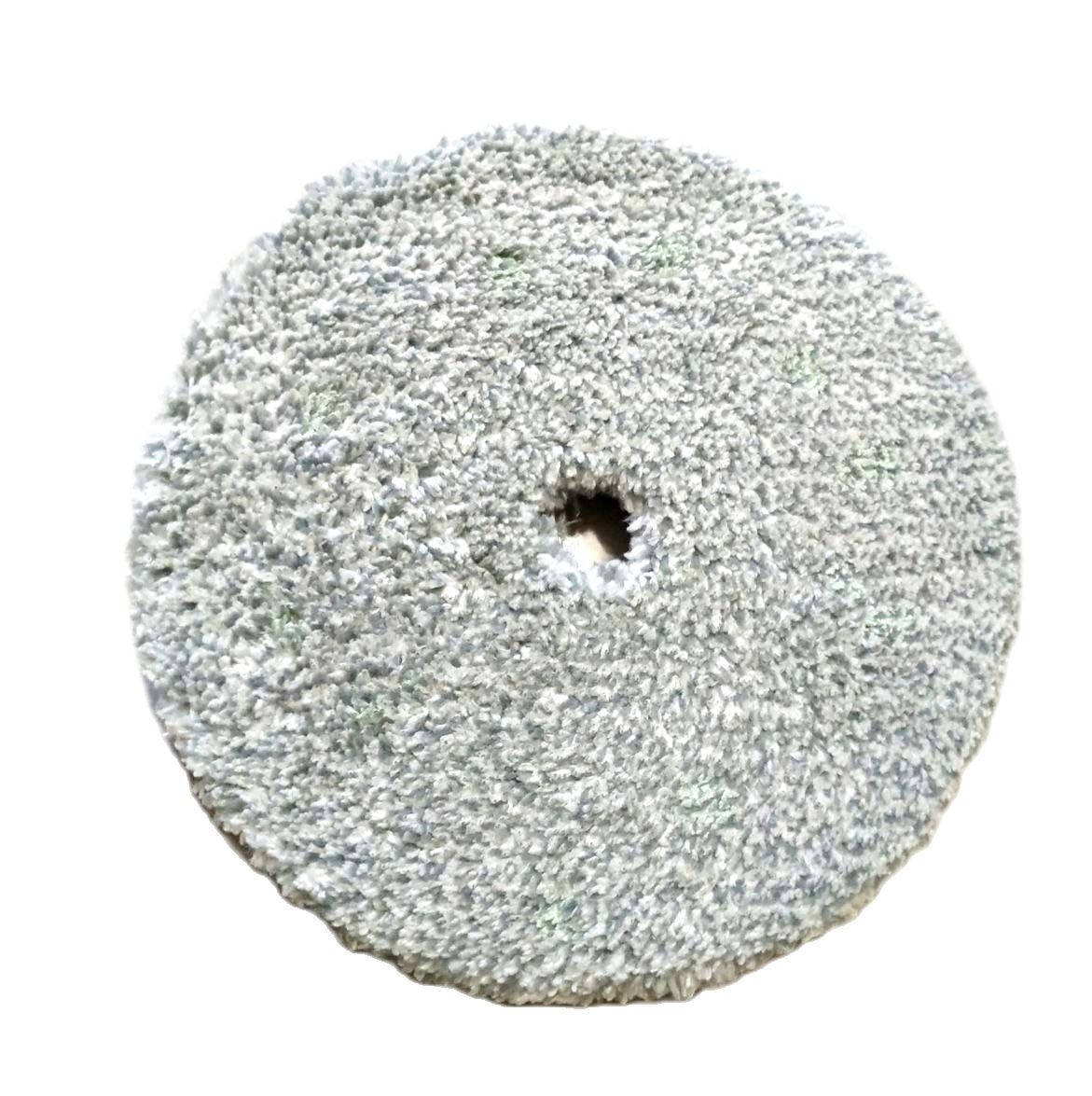 Premium MICROFIBER BUFFING PAD Heavy Cut fits 5" or 3" backing plates ...