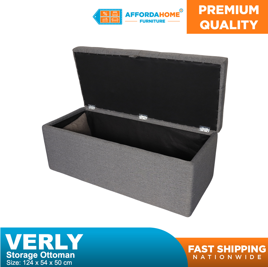 VERLY STORAGE OTTOMAN Sofa storage stool Storage Box Chair Ottoman ...