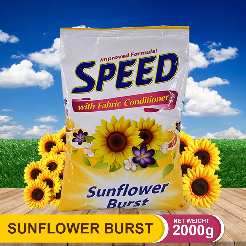 Speed Babad Sunflower Burst Detergent Powder (2kg) | Lazada PH