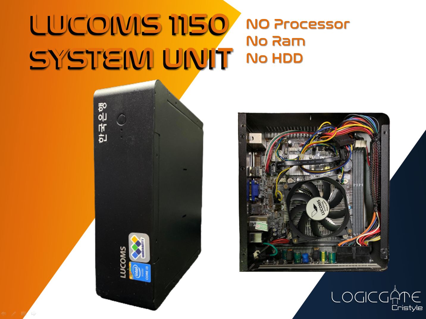 LUCOMS MINI PC 1150 System unit No Processor/No Ram/No HDD Barebone ...