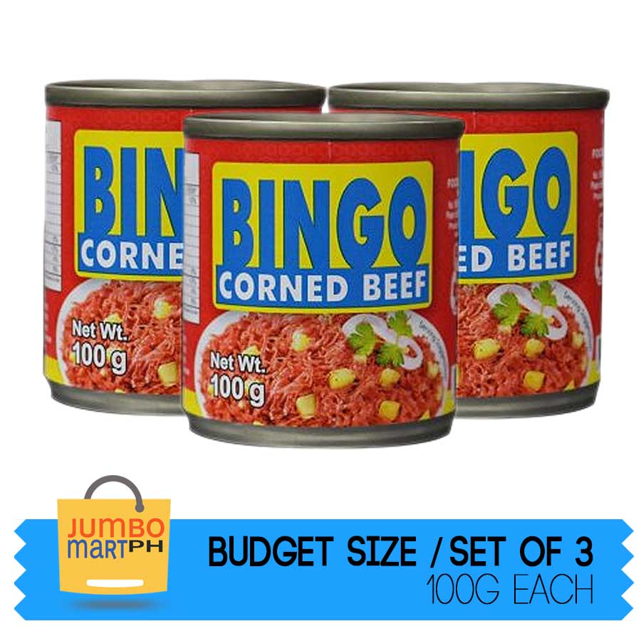 BINGO CORNED BEEF 100G / SET OF 3 | Lazada PH