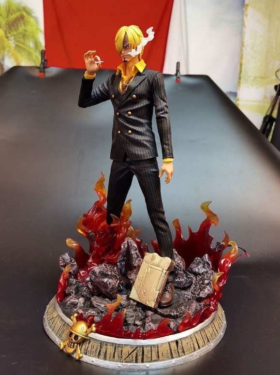 Buy Japanese Dream Sauron Hand-made One Piece GK Double-headed Carving ...