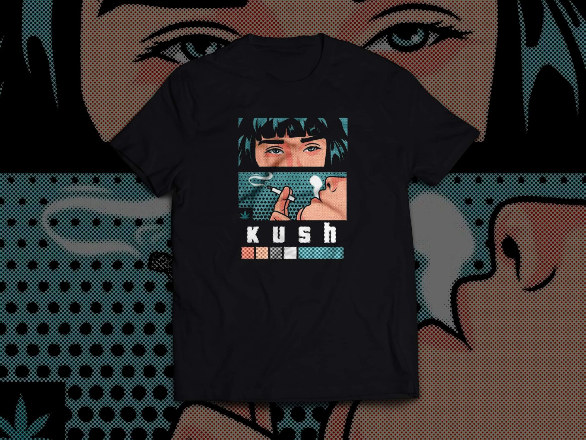 KUSH SHIRT | Lazada PH: Buy sell online T-Shirts with cheap price ...