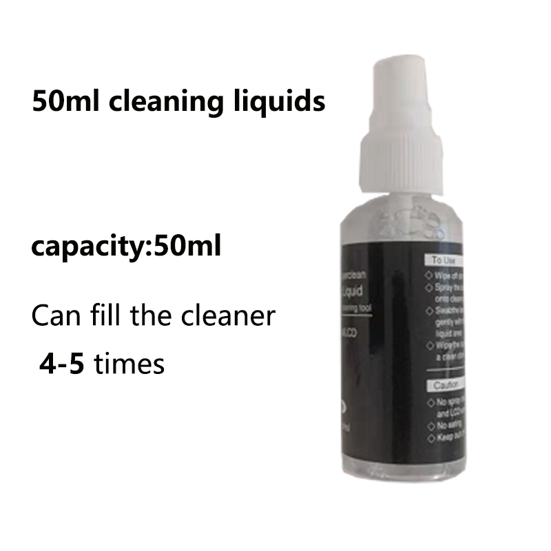 Spray and wipe all-in-one screen cleaner kit for screen of cellphones ...
