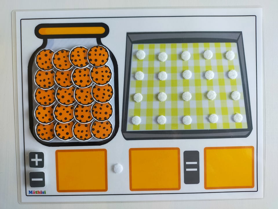 Addition and Subtraction Worksheet / Learning Material for Kids with ...