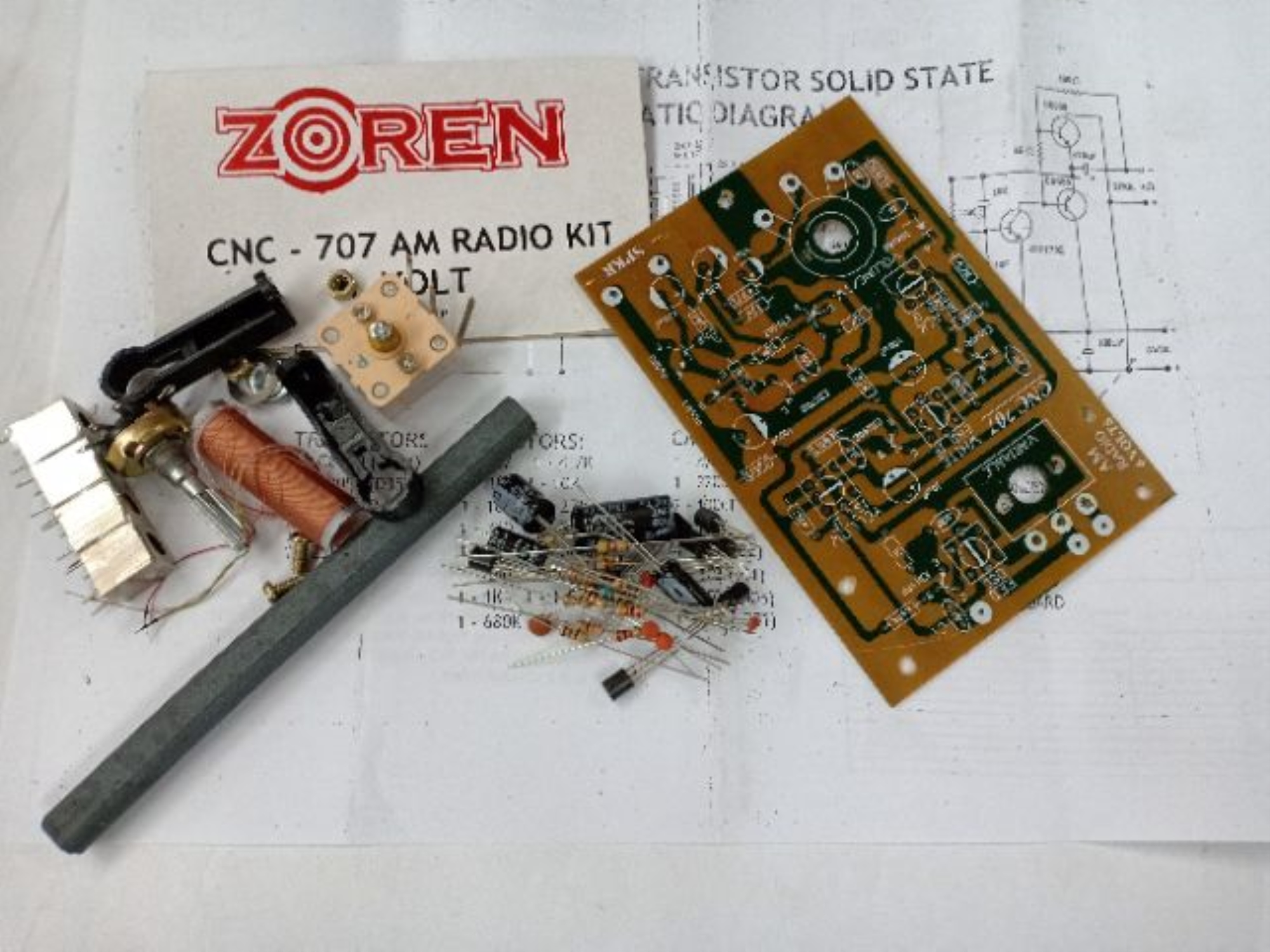 Hot 2023 AM TRANSISTOR RADIO KIT CNC707 | Lazada PH