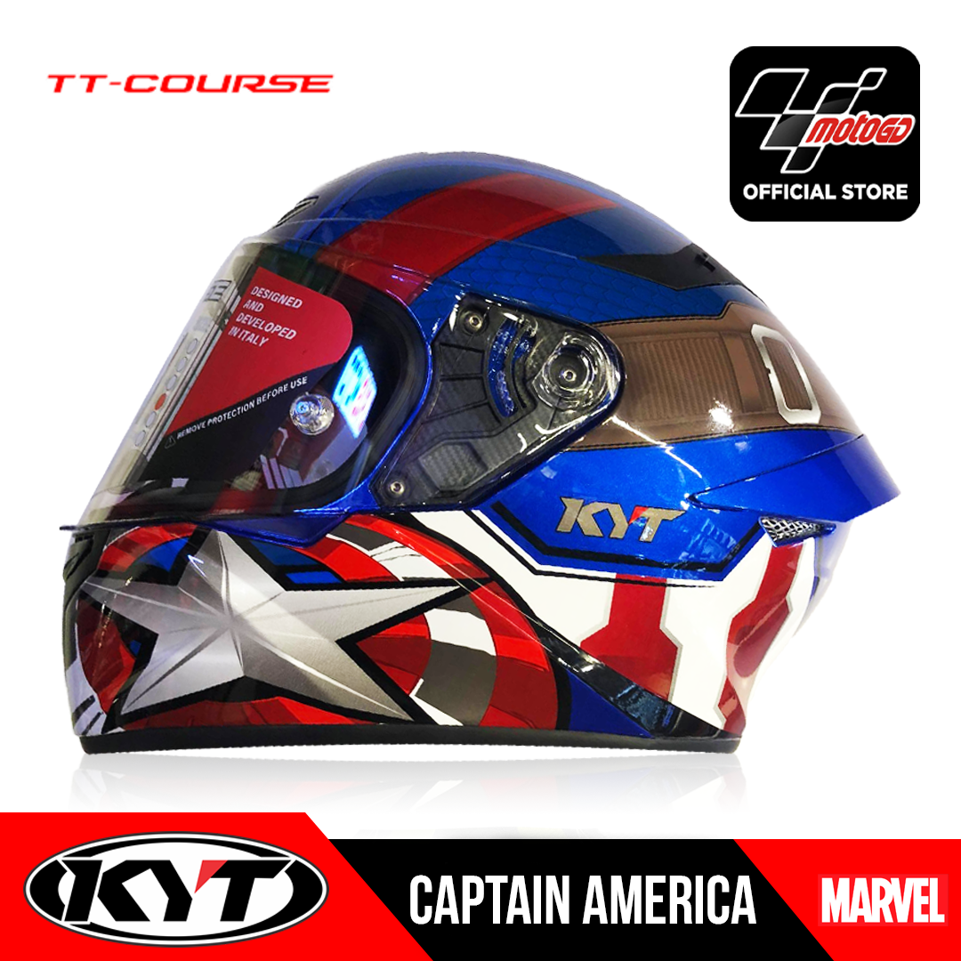 KYT TT-COURSE limited edition design FULLFACE HELMET | Lazada PH