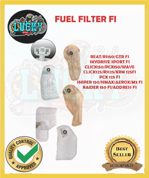 FUEL FILTER FI FOR BEAT/RS150/GTR150 FI (FFI-001), SKYDRIVE SPORT FI ...