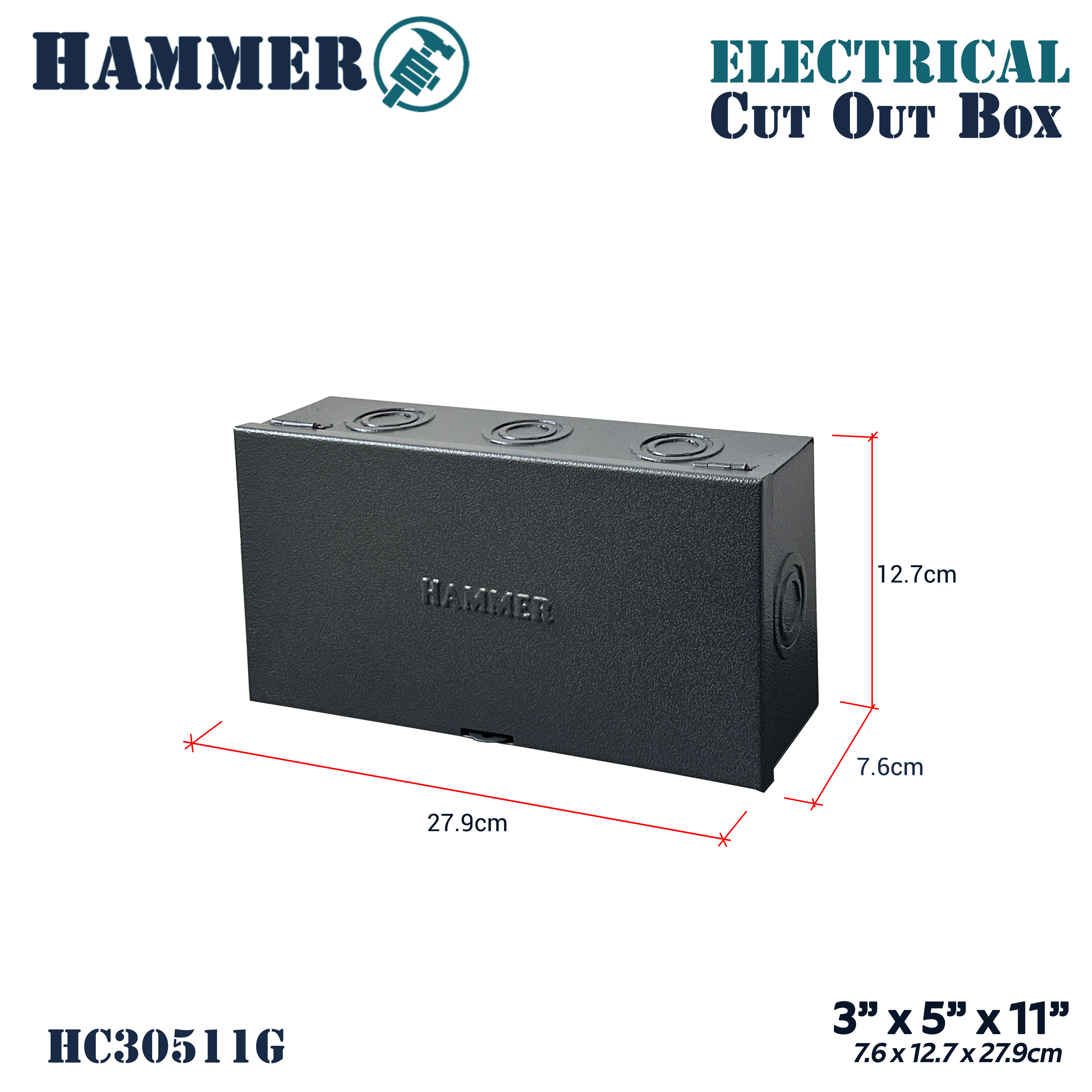 NEMA1 PULL BOX ELECTRICAL METAL Screw Cover with Knockouts 4x6x6 or ...