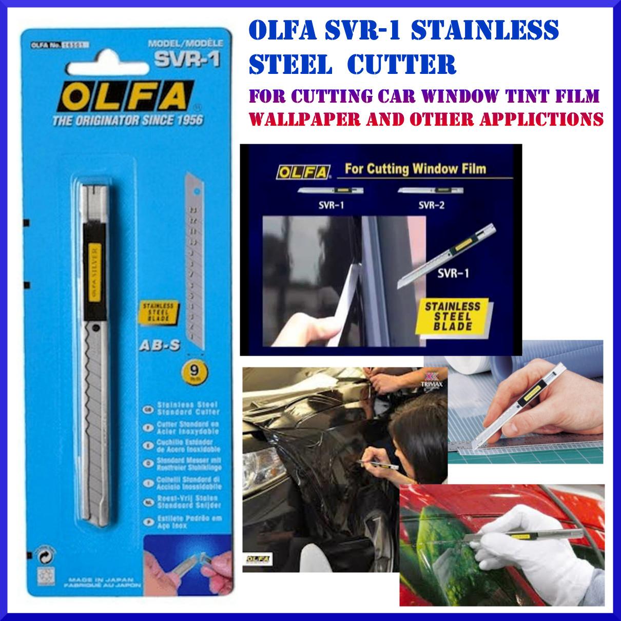 Olfa SVR-1 Cutter for Car Window Film, Tint Film , Wallpaper ETC. | Lazada PH