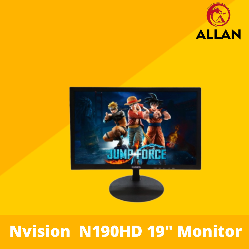NVISION 19" LED Monitor N190 MOUNTABLE and WIDESCREEN MONITOR | Lazada PH