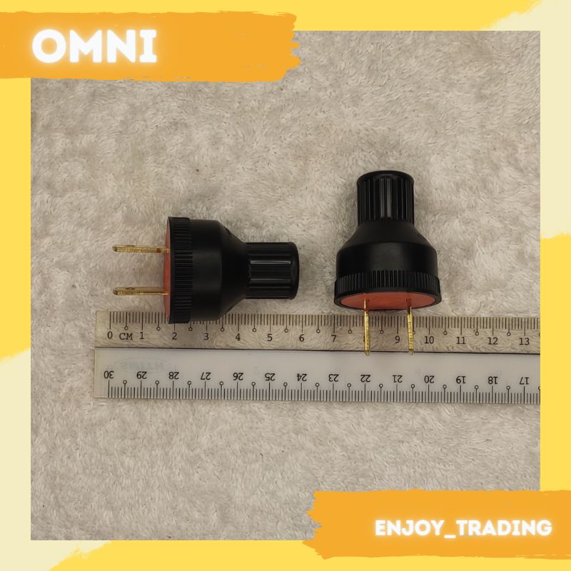 PER PIECE OMNI Electrical Plugs Regular Plug Heavy Duty Rubber Plug ...