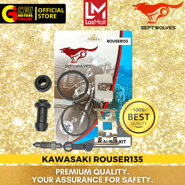 SEPTWOLVES Caliper Kit for Kawasaki Rouser135 | Lazada PH