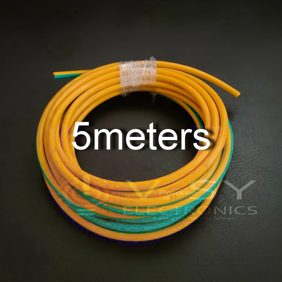 High Quality 16mm / Gauge 6 / AWG 6 Yellow Green Cable Battery Cable ...