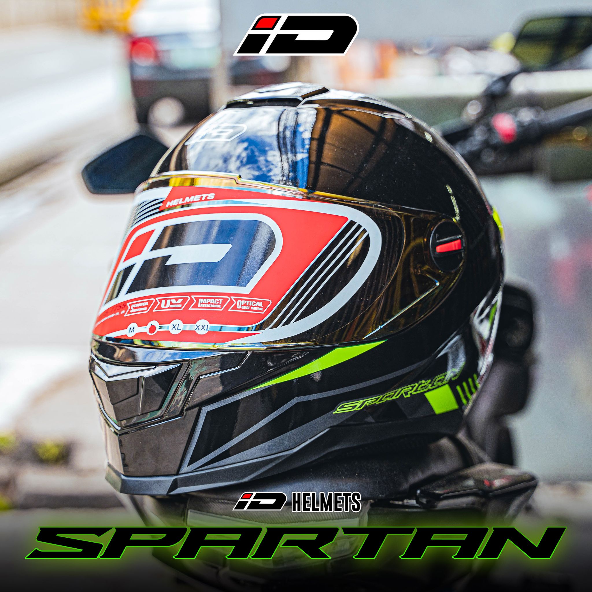 Id Helmet with Spartan Hacker with design glow and the dark | Lazada PH