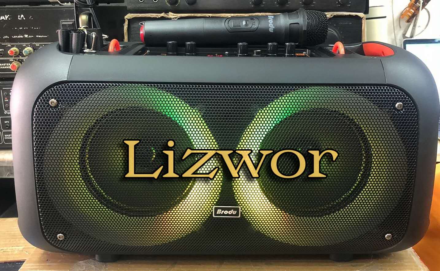 [BTS-1709] BRUDO DYNAMIC Subwoofer Bluetooth karaoke speaker for ...