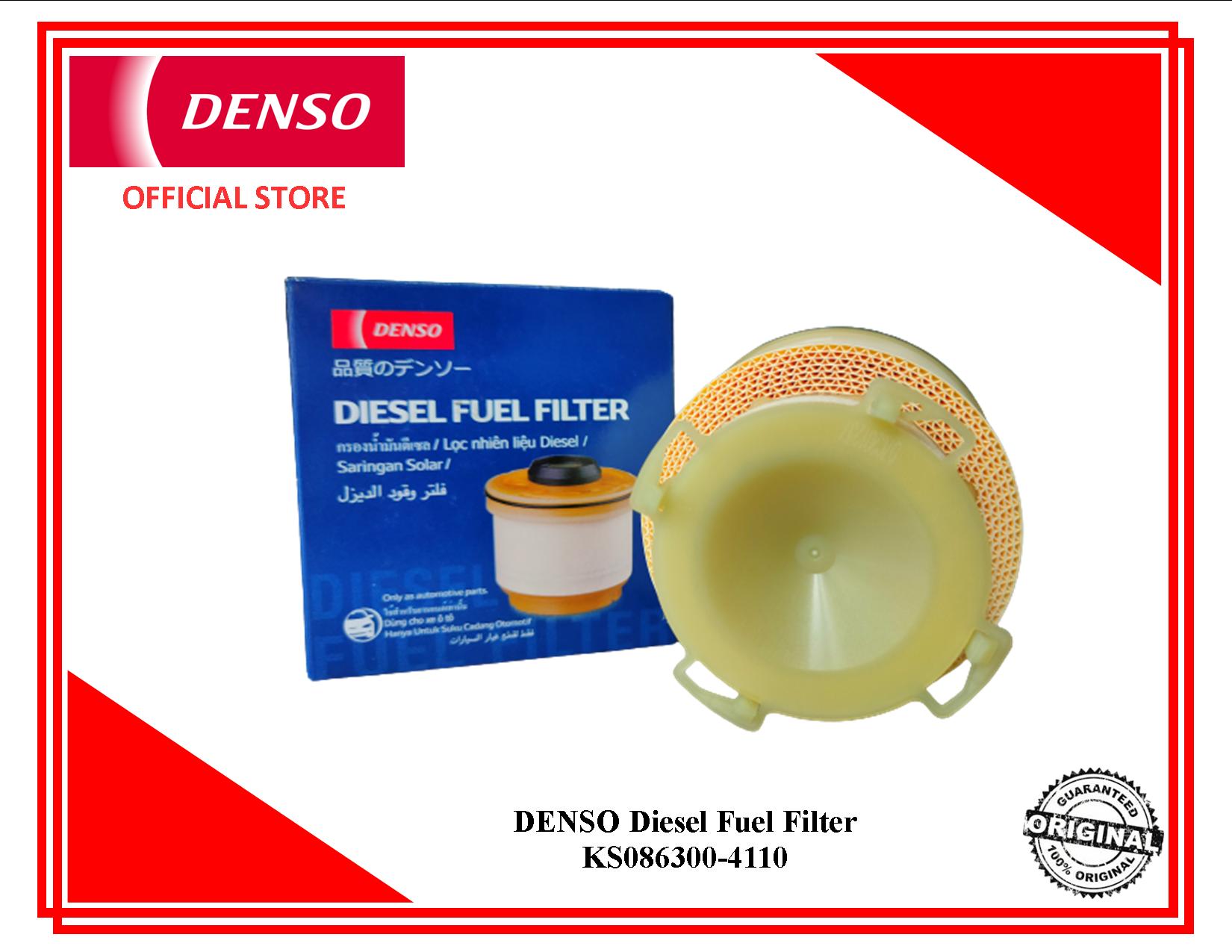 DENSO Diesel Fuel Filter 4110 for Mitsubishi Montero / Strada 2015-up ...