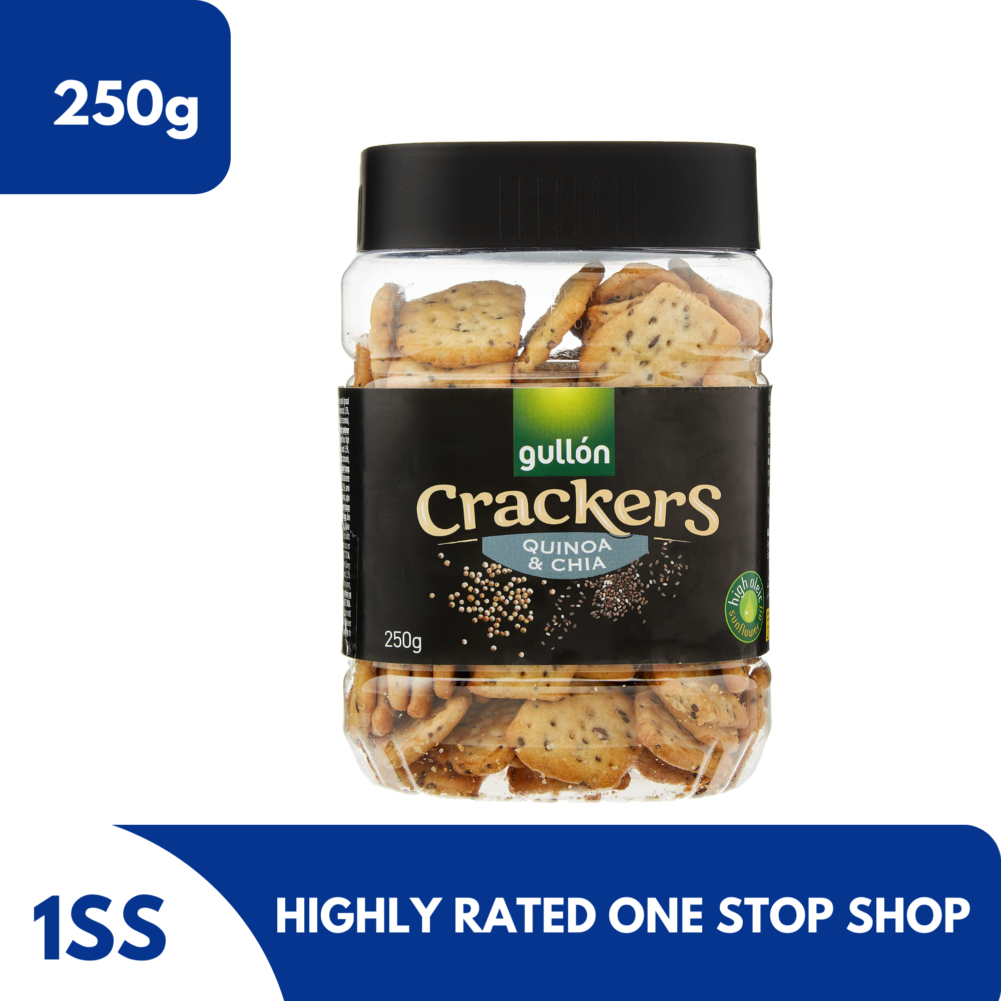 Gullon Quinoa & Chia Cracker, 250g | Lazada PH