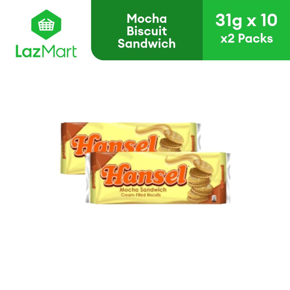 Hansel Sandwich Mocha 31g x 10 - Pack of 2 | Lazada PH