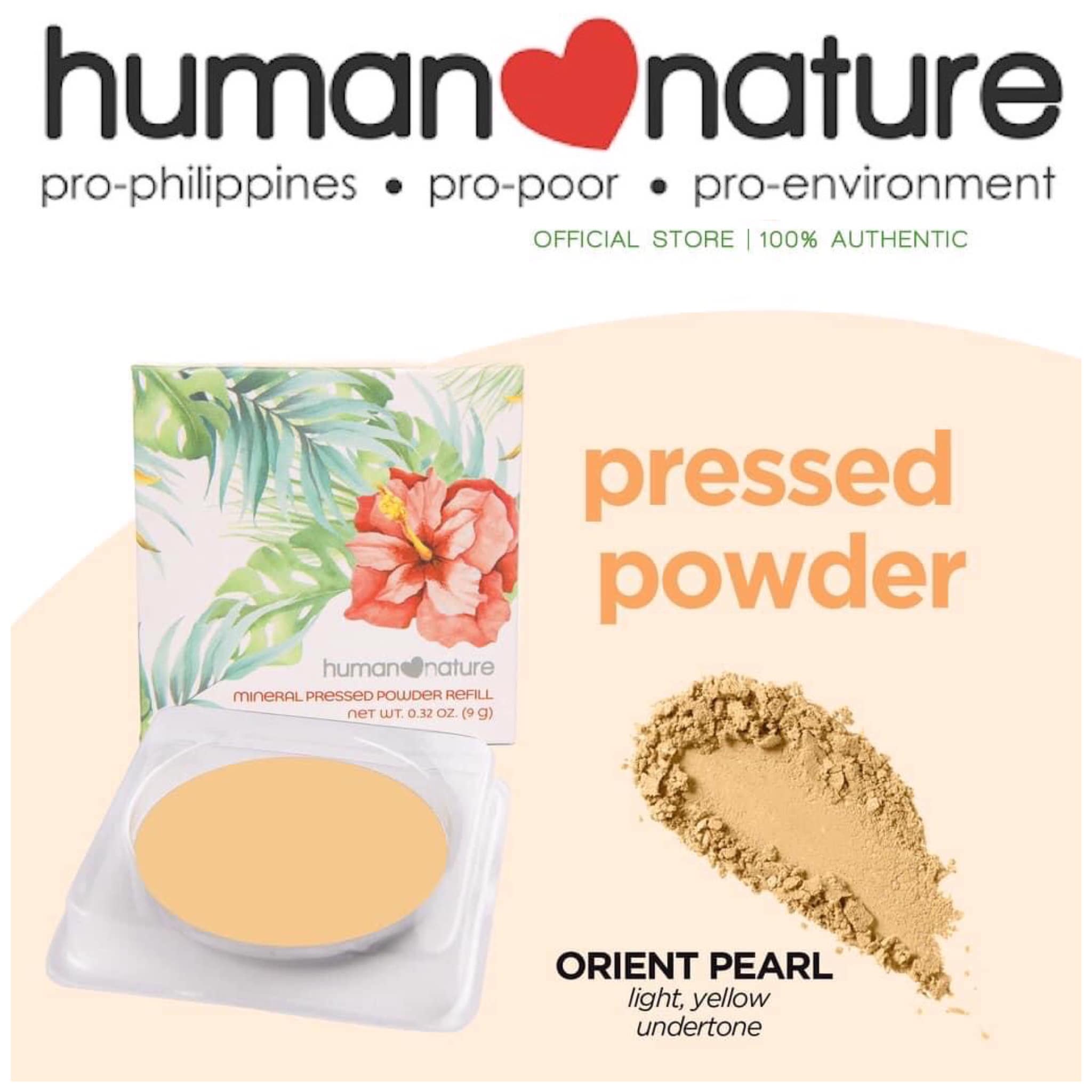 Human Nature Mineral Pressed Powder Refill Puff includef | Lazada PH