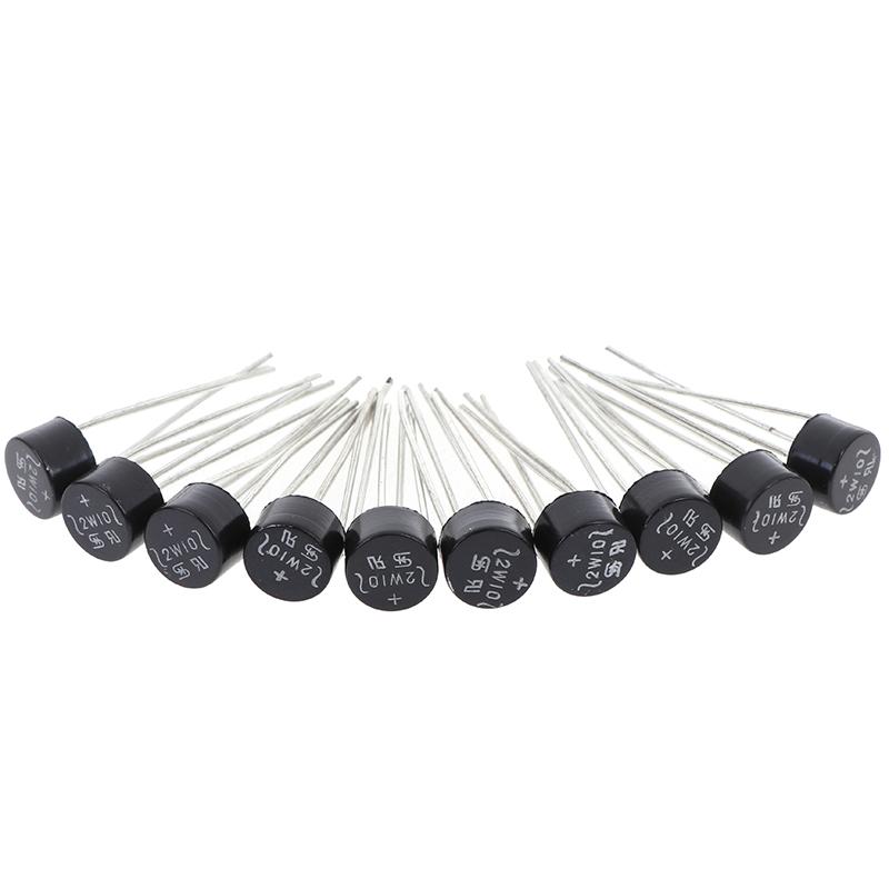newdv2 10PCS 2W10 2A Bridge Diode Rectifier - newdv2 - ThaiPick