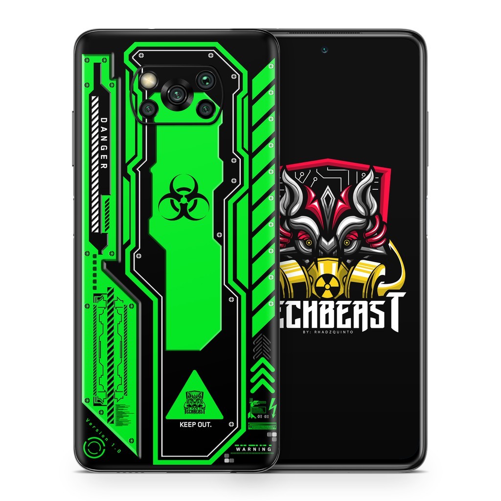 3M Biohazard Gaming Skin Universal Wrap Vinyl HD COD Techbeast | Lazada PH